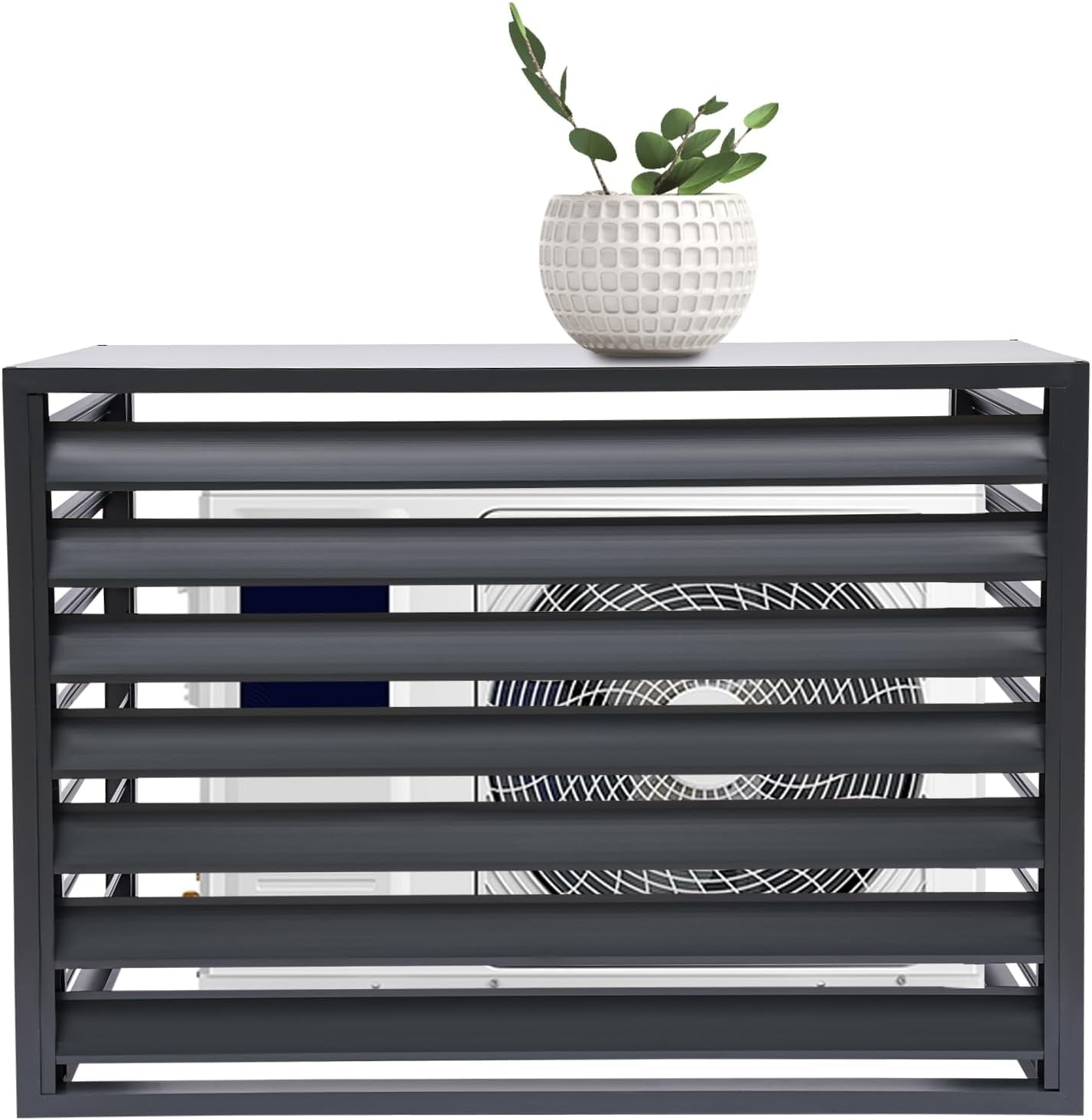 Air Conditioner Fence,Aluminum Alloy AC Privacy Fence Screen Panel,Mini ...