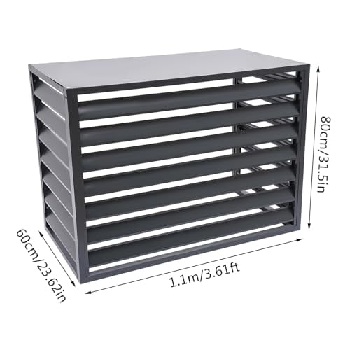 Air Conditioner Fence for Outdoor, Air Conditioner Privacy Screen 3 ...