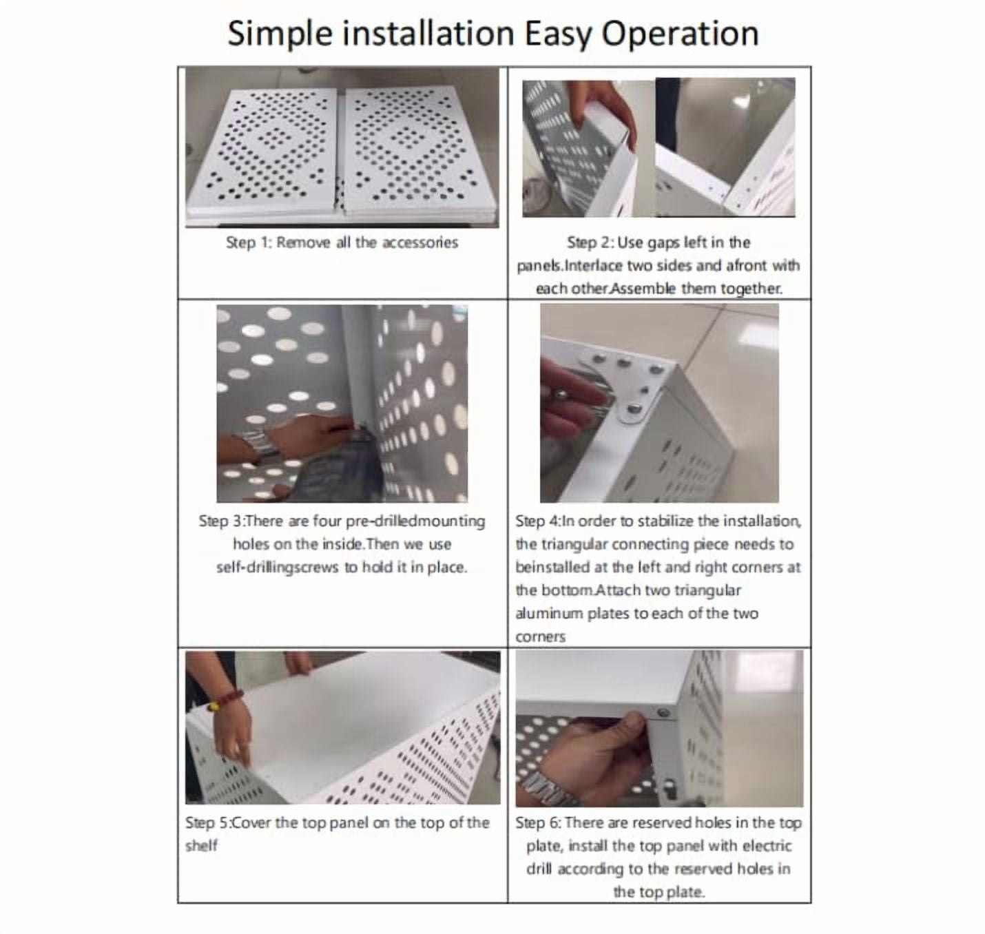Air Conditioner Fence for Outdoor, Privacy Fence Cover, Air Conditioner ...