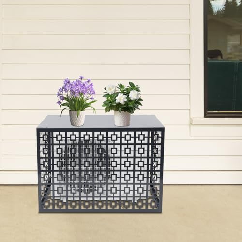 Air Conditioner Fence for Outdoor, Privacy Fence Cover, Air Conditioner ...