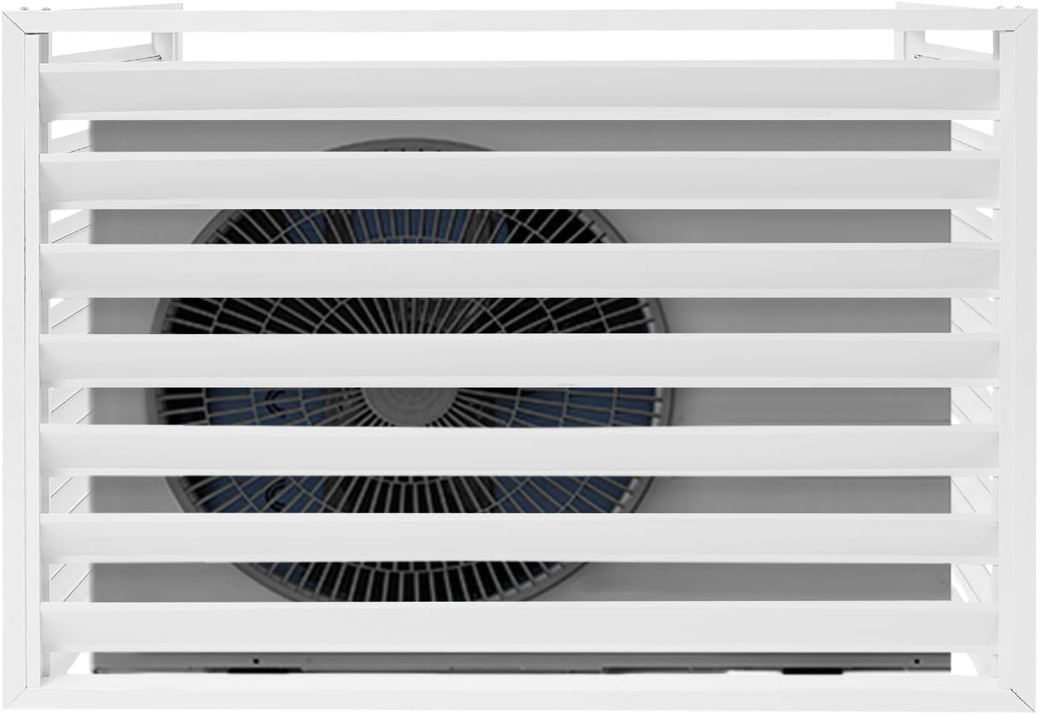 Air Conditioner Fence for Outdoor Units,Free Standing Metal Shutter Air ...