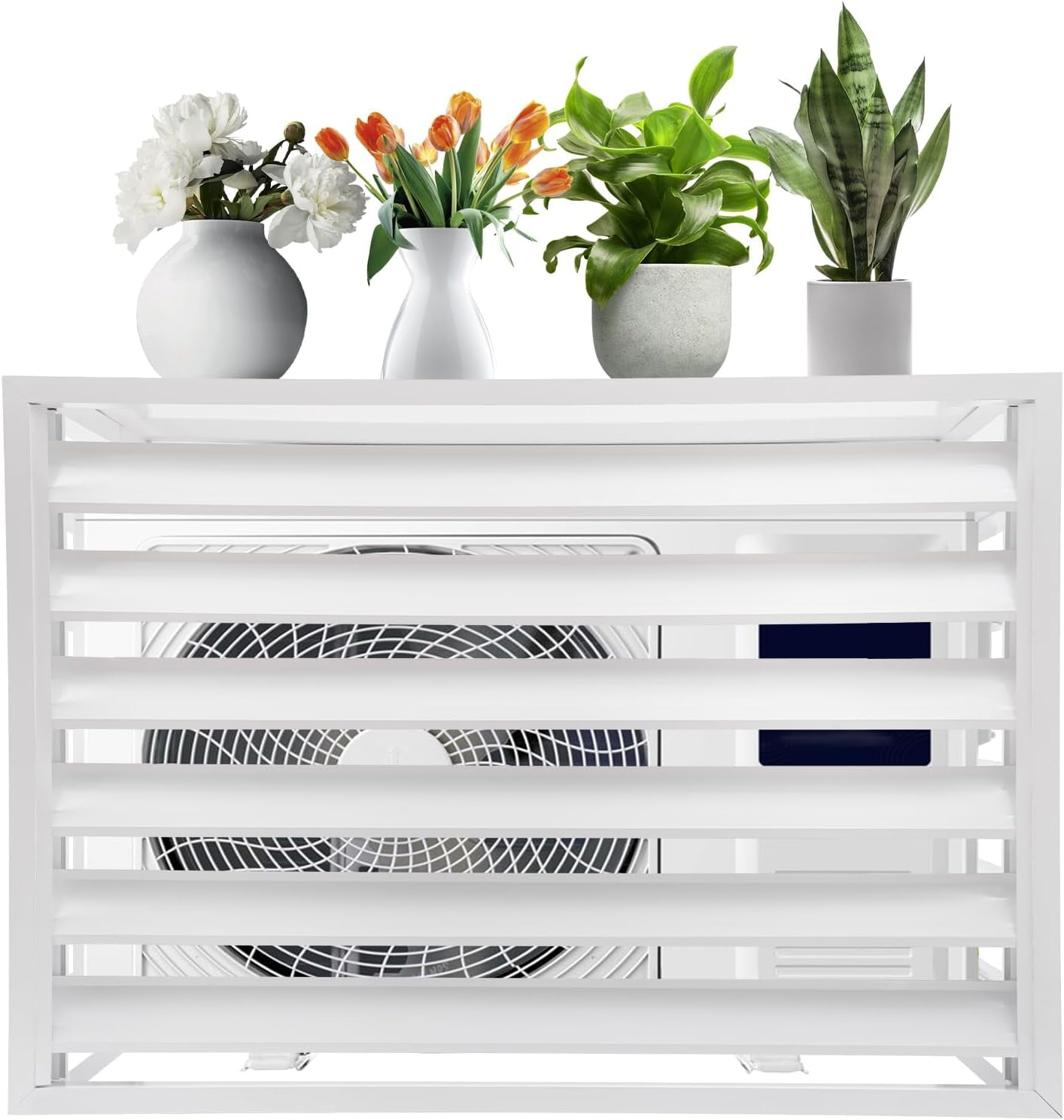 Air Conditioner Fence for Outdoor Units, Privacy Fence Cover, Air ...