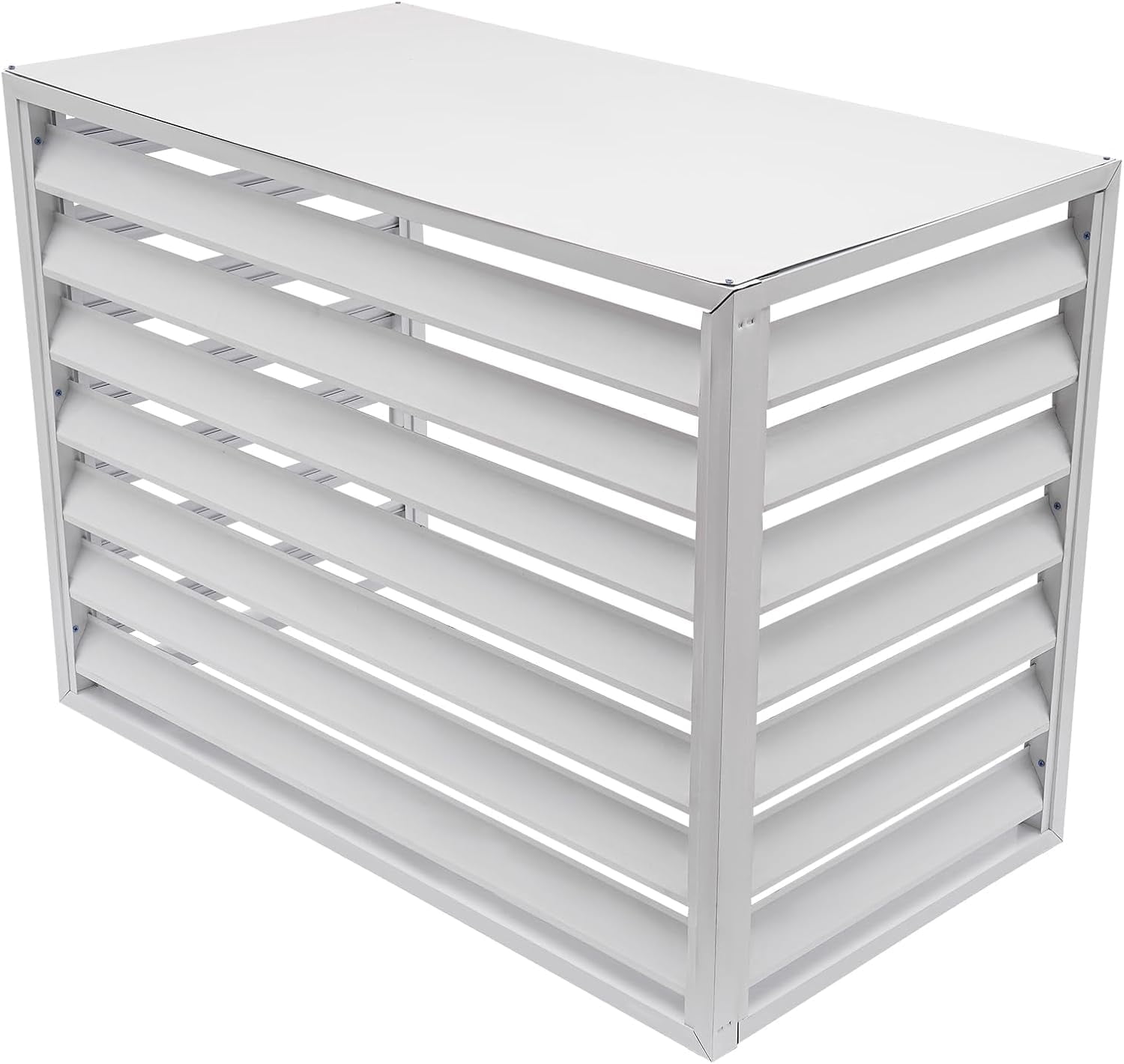 Air Conditioner Fence Panels AC Fence 4 Panels Outdoor Privacy Fence ...