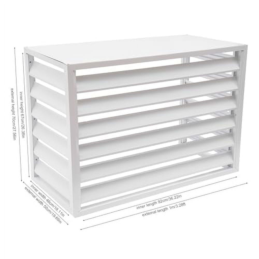 Air Conditioner Fence Pool Equipment Enclose Trash Can Fence Hide Air ...