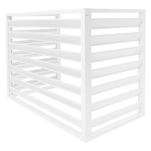 Air Conditioner Fence Screen, 2-3P A/C Units Freestanding Privacy ...