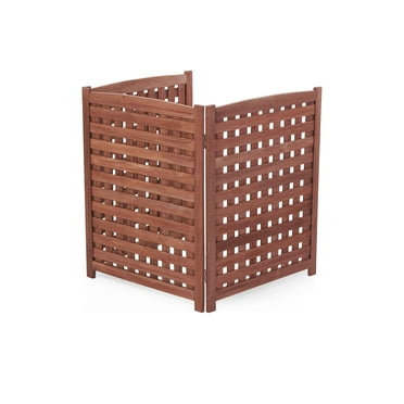 CASTLECREEK Air Conditioner Fence Screen -Tall, AC Covers for Outside ...