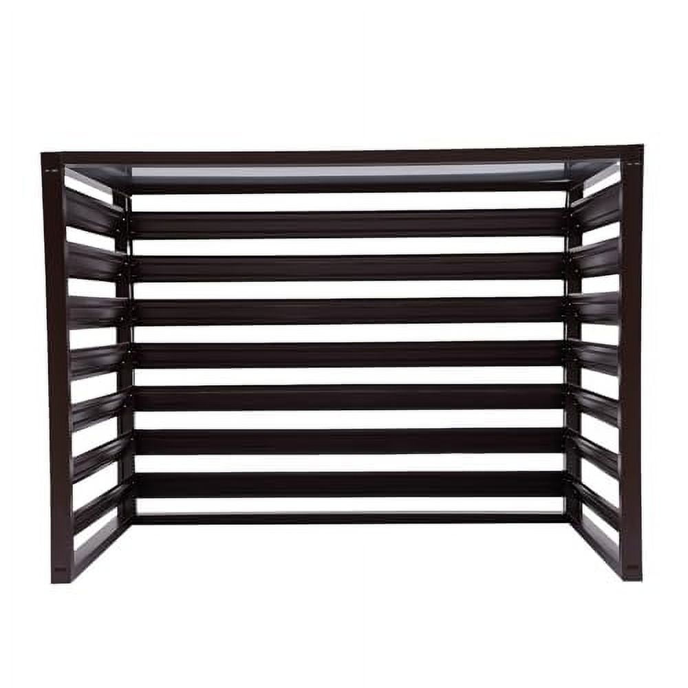 Air Conditioner Fence Screen Privacy Screen Metal, Aluminum Alloy AC ...