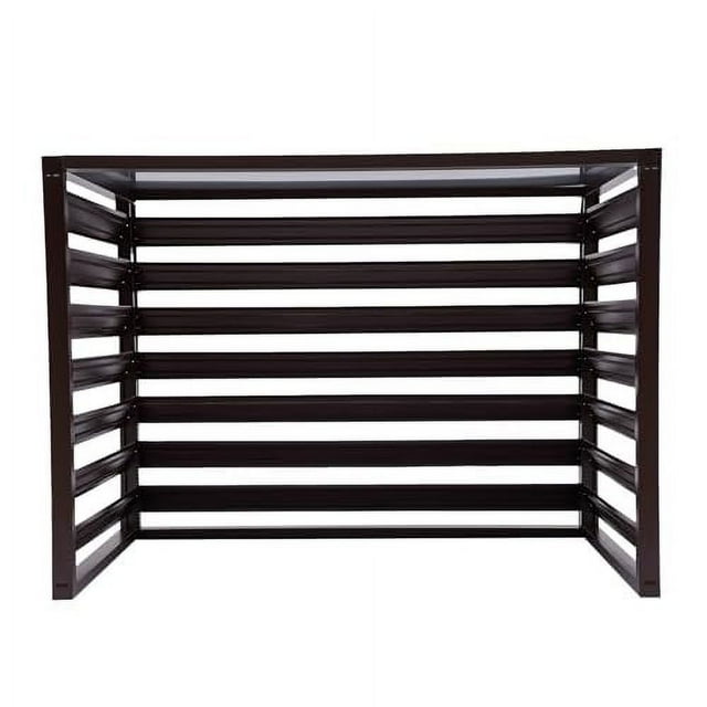 Air Conditioner Fence Screen Privacy Screen Metal, Aluminum Alloy AC ...