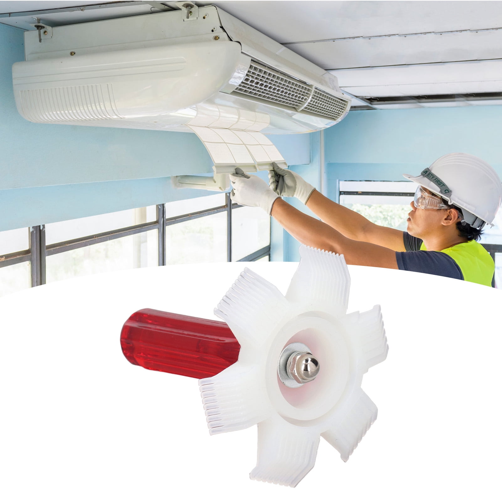 Air Conditioner Fin Cleaner, Straightens, Cleans Restores Airflow In ...