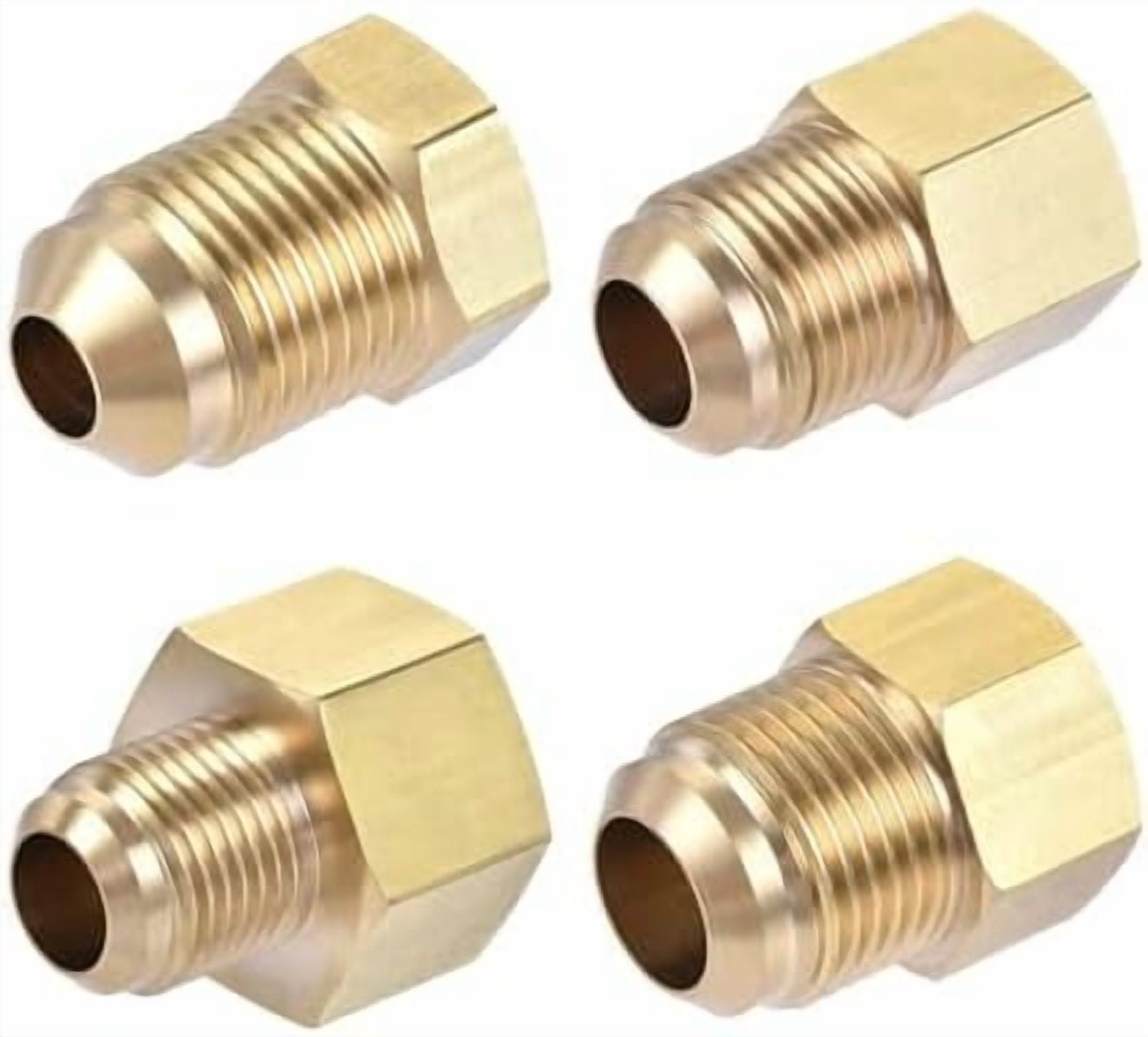 Air Conditioner Flare Reducer Adapter 1/4 3/8 1/2 5/8 SAE Female to 3/8 ...