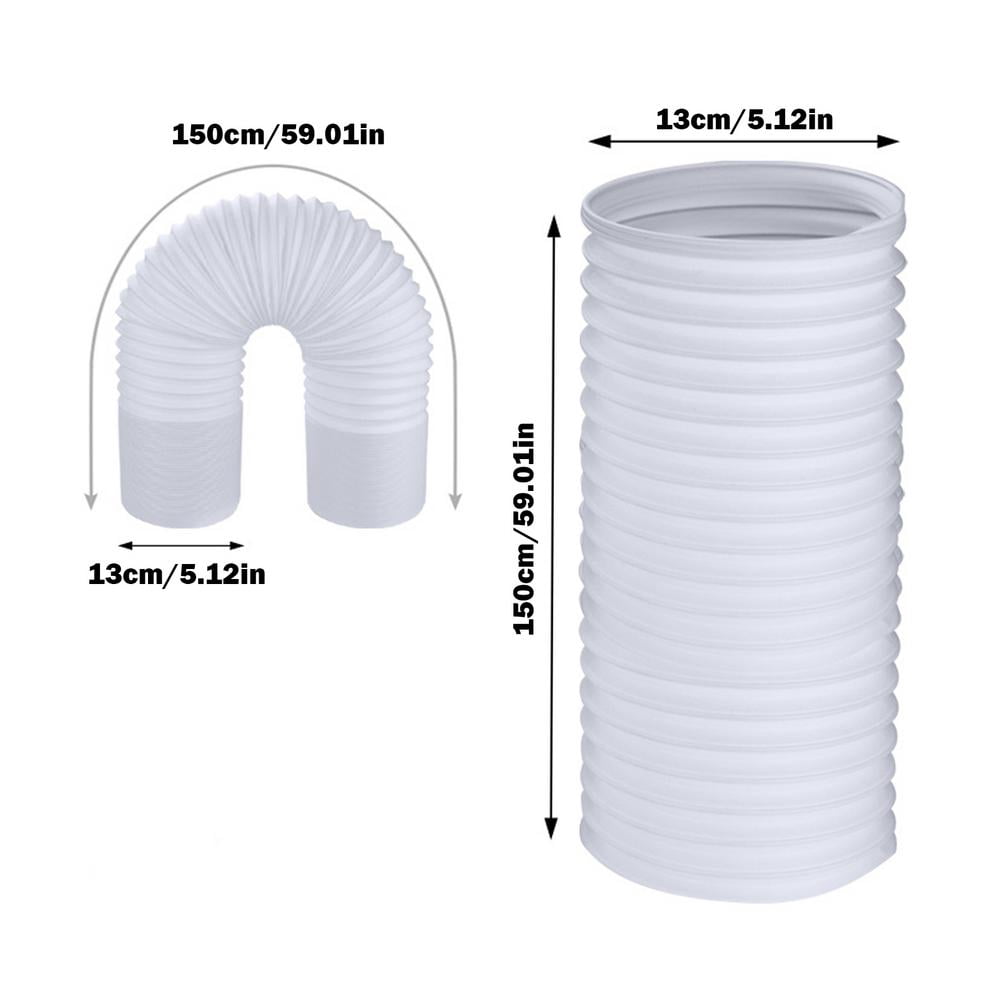 Air Conditioner Hose 5.1/5.9 Inch Diameter Exhaust Hose For Portable ...
