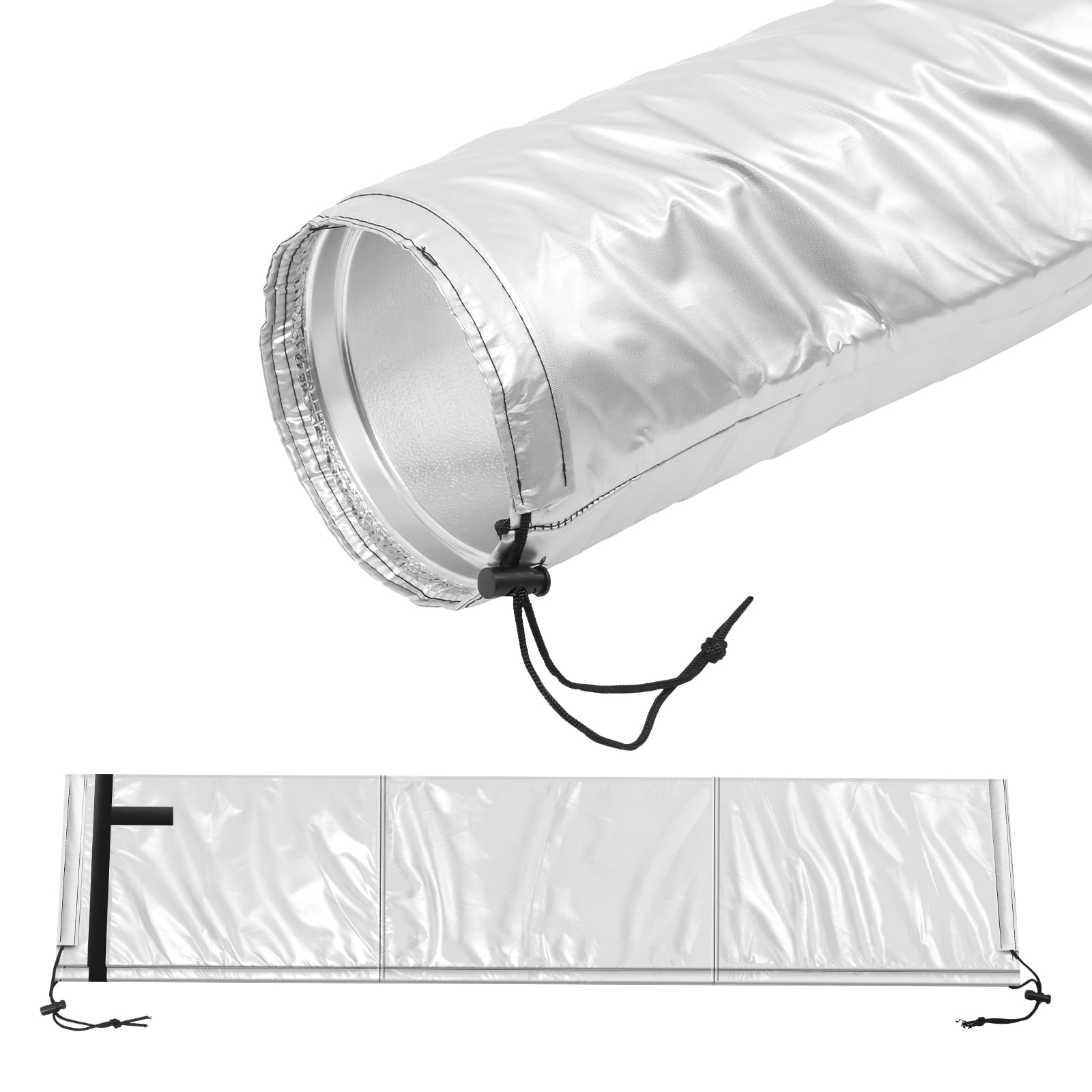 Air Conditioner Hose Insulation Sleeve Easy Install Portable AC Exhaust ...