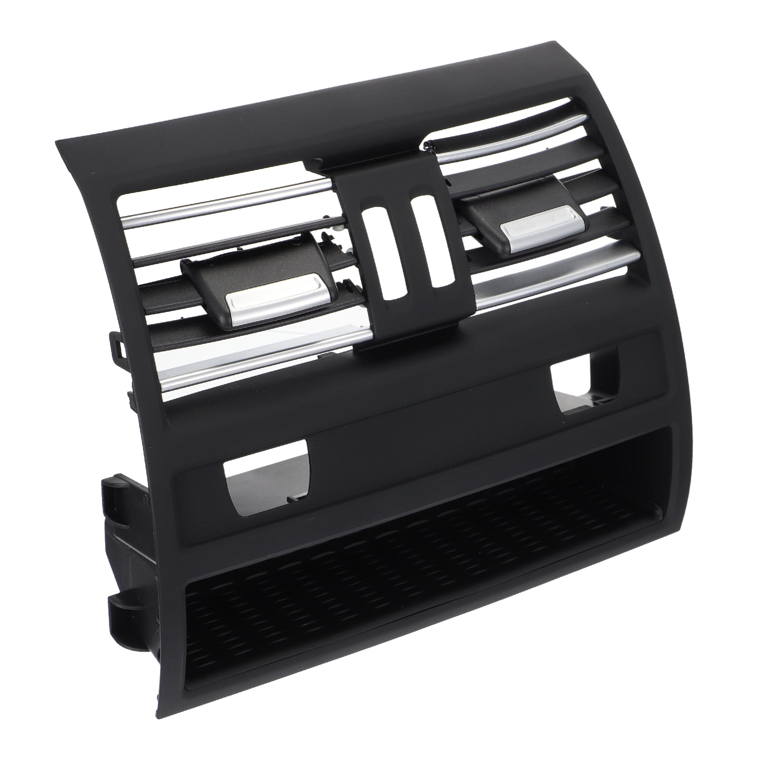 FUEENIRVA Car Center Console Vent Black Solid Structure Rear Air Grille ...