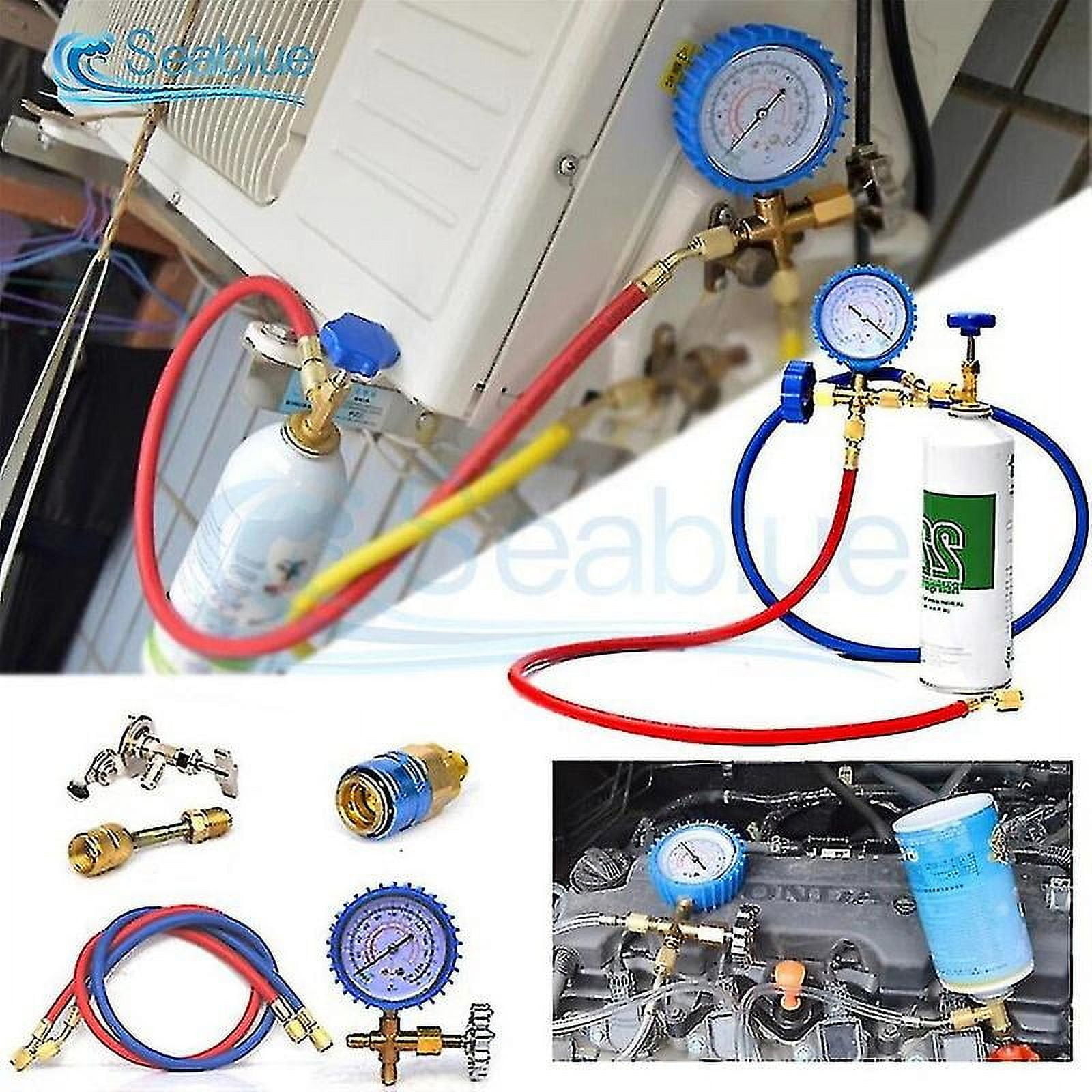 Air Conditioner Refill R22/r134a/r410a Refrigerant Gas Refilling ...