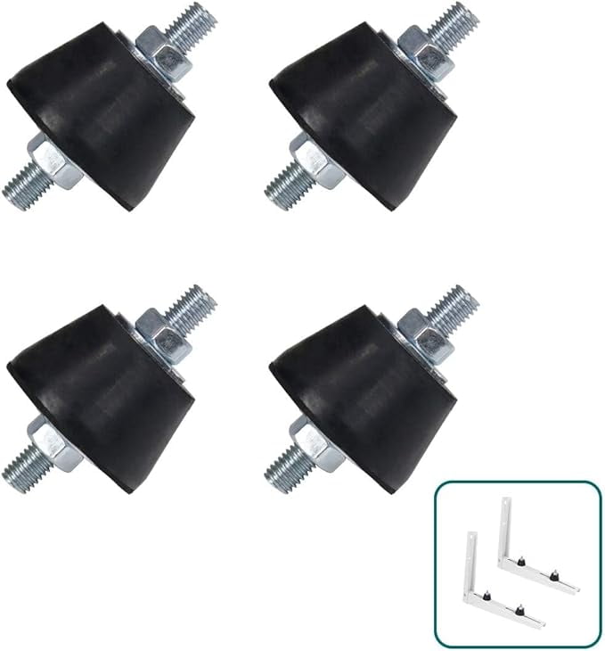 Air Conditioner Rubber Anti-Vibration Mounts Pad, Shock Absorbing ...
