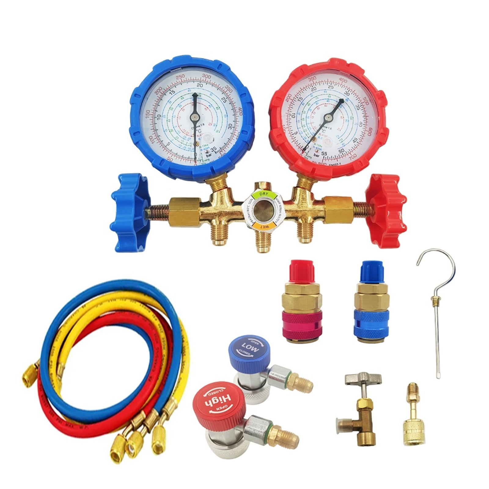 Air Conditioner Tools R410A R32 R404A R134A Air Conditioning Pressure ...