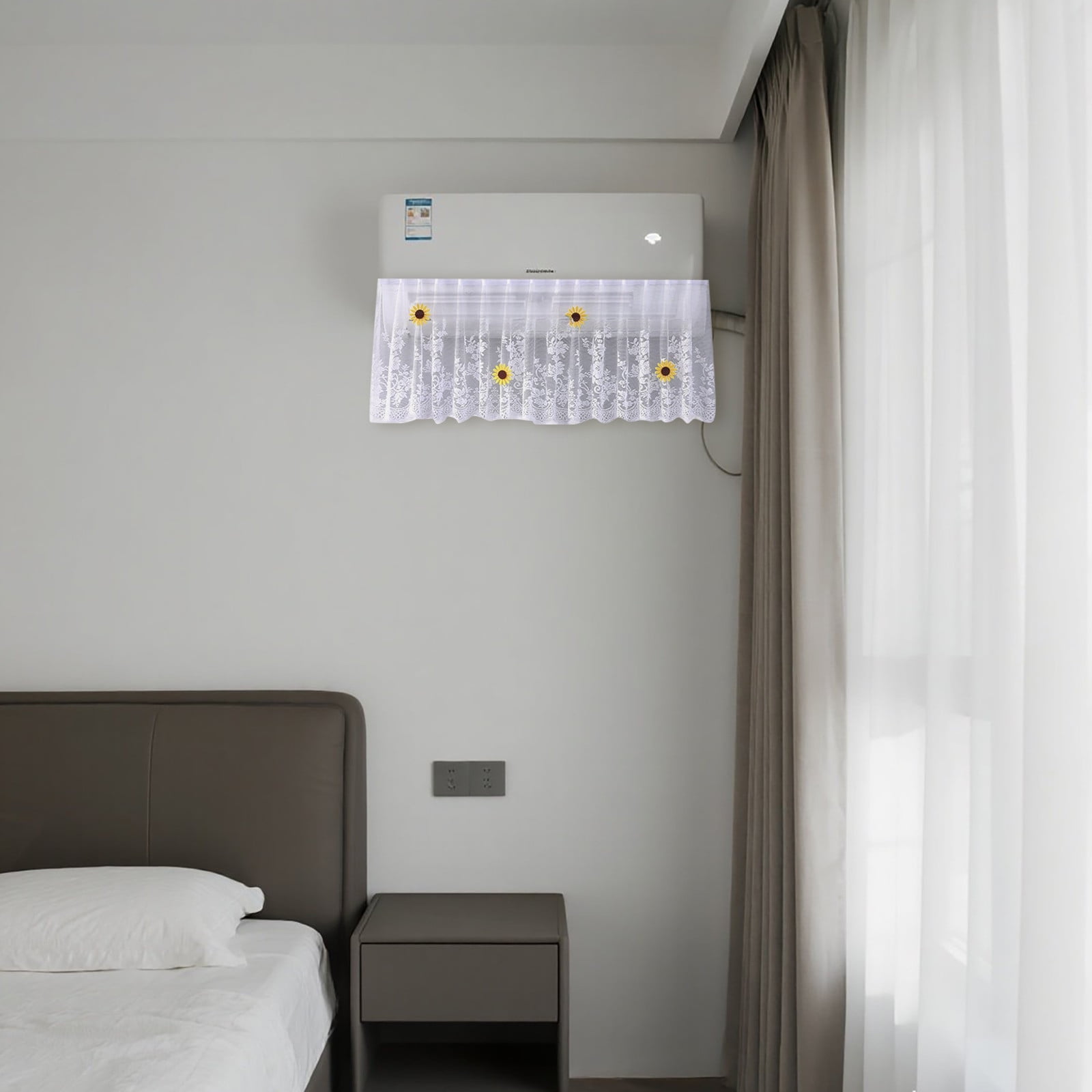 Air Conditioner Wind Curtain Wall Mounted Lace Cover Multi Functional ...