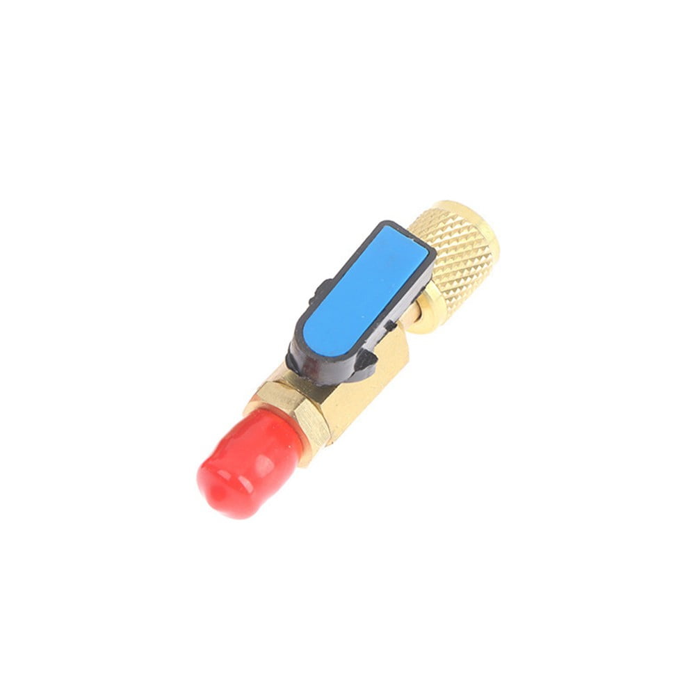 Air Conditioning Ball Valve 1/4 In, Hvac Ball Valve Adapter For R134A ...