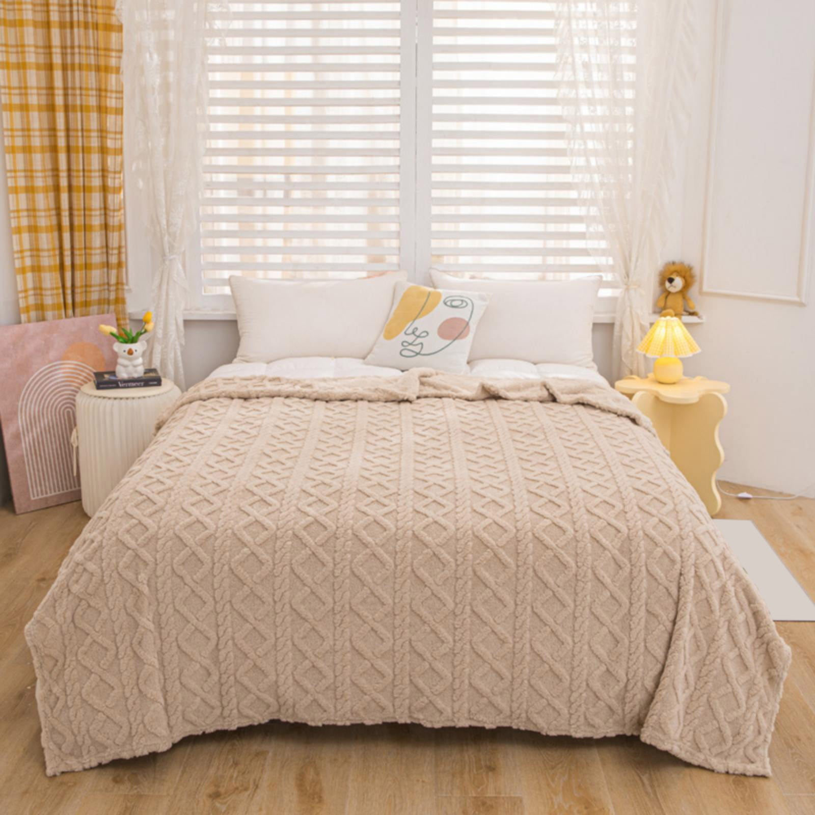 Air Conditioning Blanket Cover Blanket 120X200Cm Khaki C|Lightweight ...