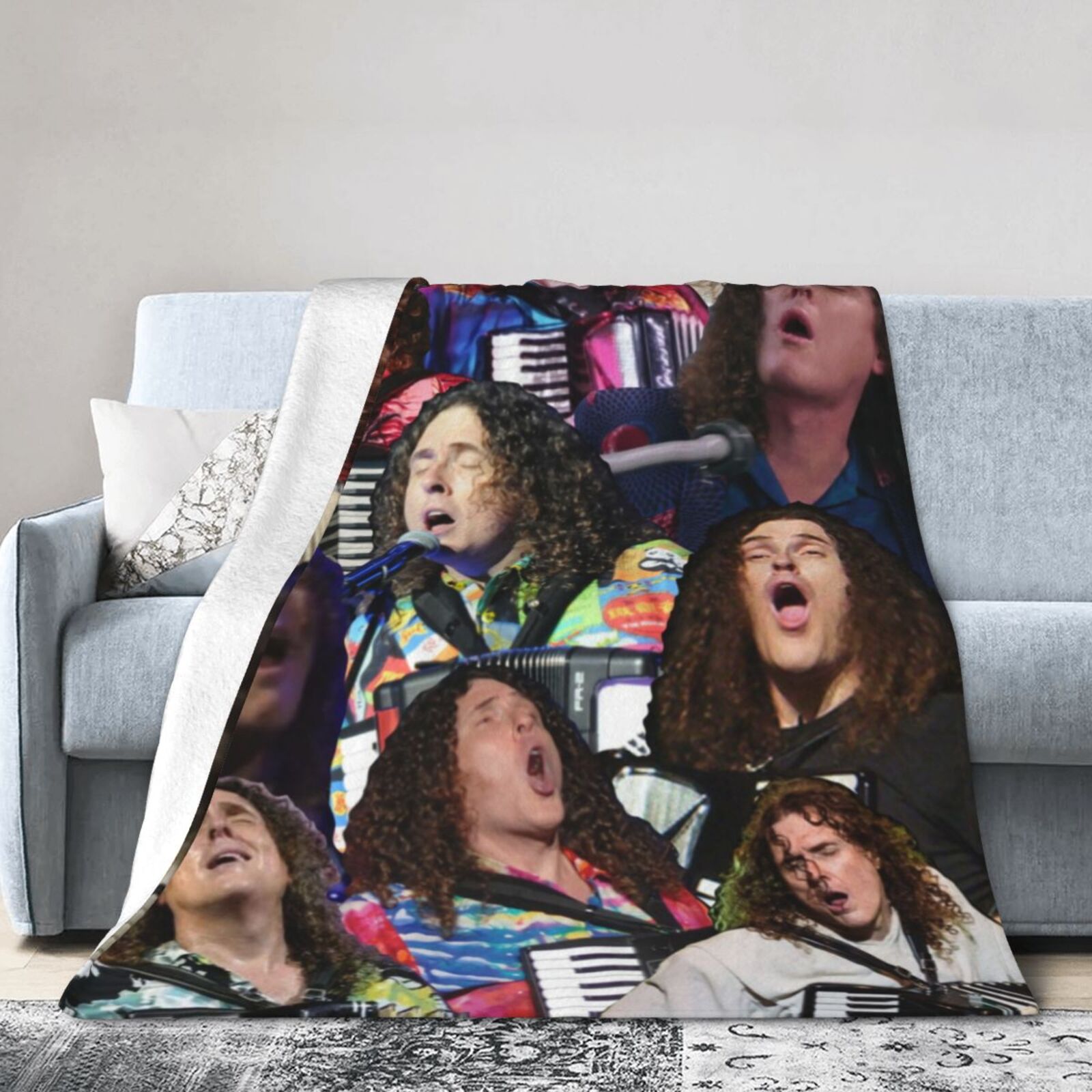 Air Conditioning Blanket Weird 2006 Yankovic Warm Anti-Pilling Flannel ...