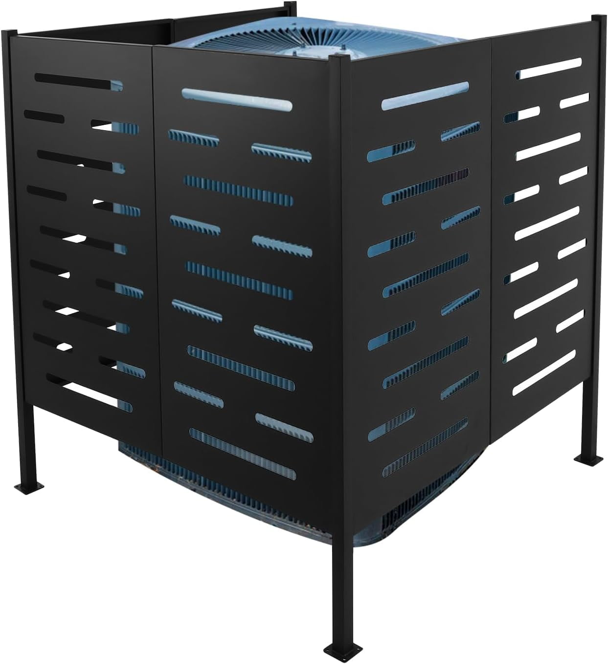 Air Conditioning Fence, Air Conditioning Unit Separate Privacy Screen ...