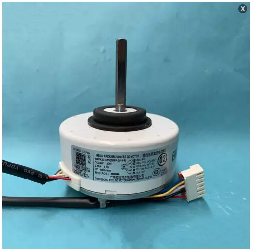 Air Conditioning Motor 20W WZDK20-38G (ZKFP-20-8-6) Brushless DC Fan ...