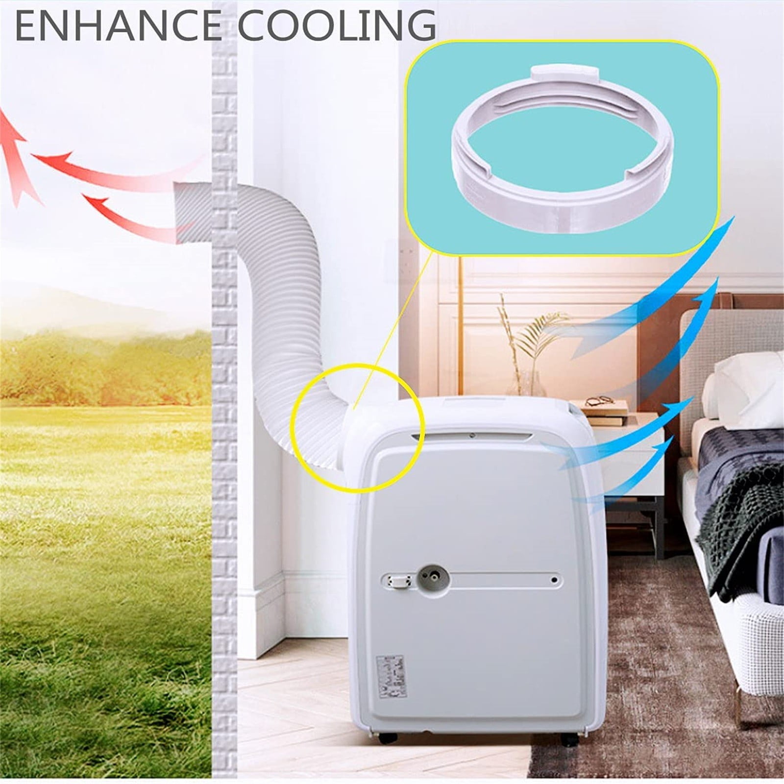 Air Conditioning Pipe Joints to Coupler A/C Hose Inch Adapter (Square ...