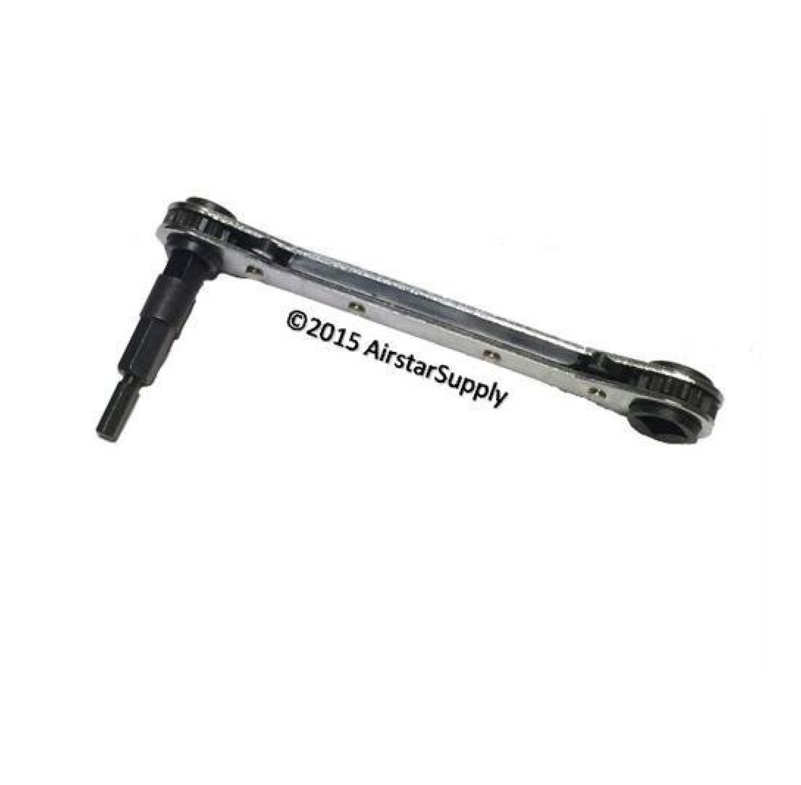 Air Conditioning Ratcheting Service Wrench and Hex Bit Adapter - PRW516 ...