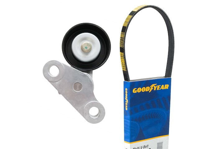 Air Conditioning Serpentine Belt Drive Component Kit - Compatible with ...