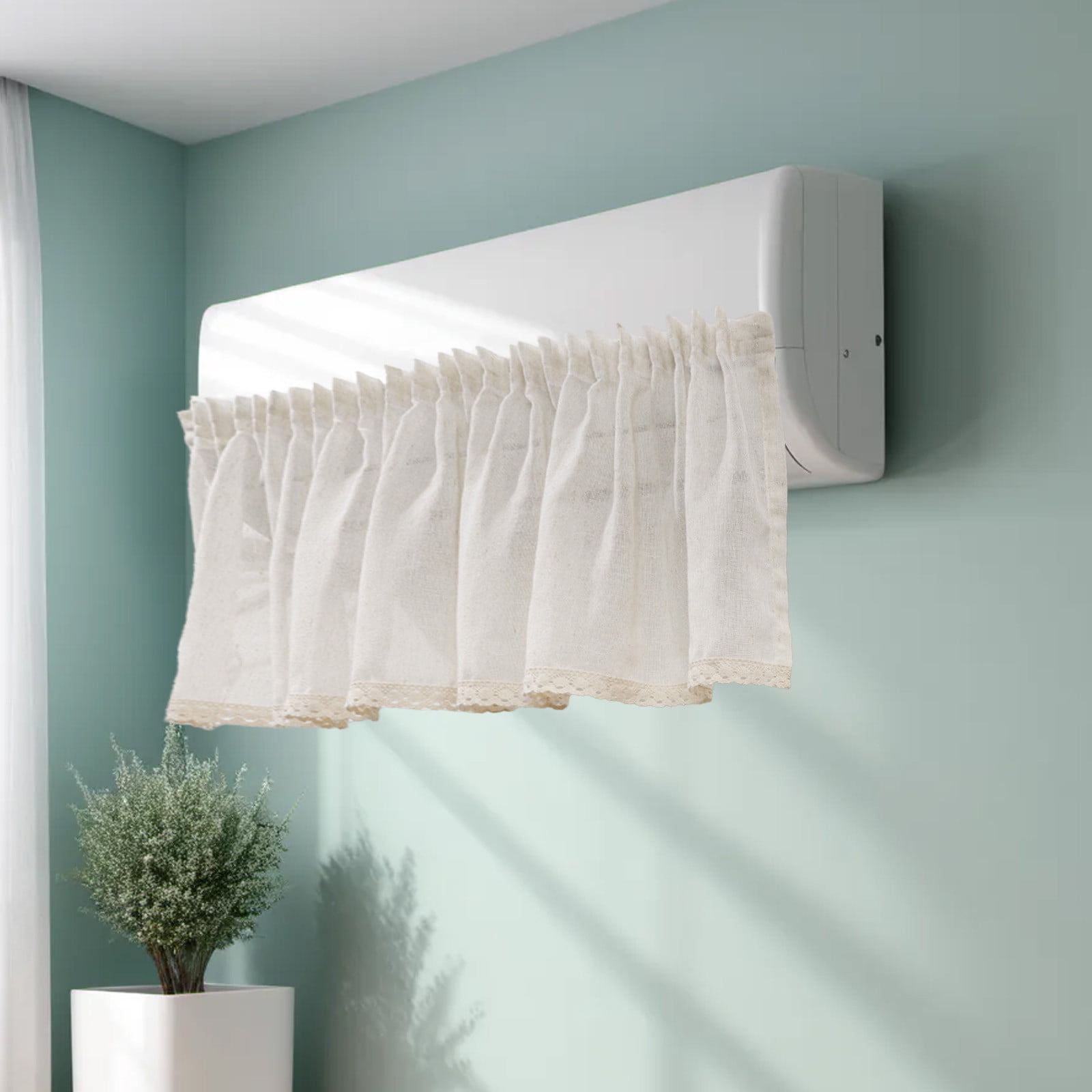 Air Conditioning Wind Curtain, Multi Functional Wall Mounted Semi ...