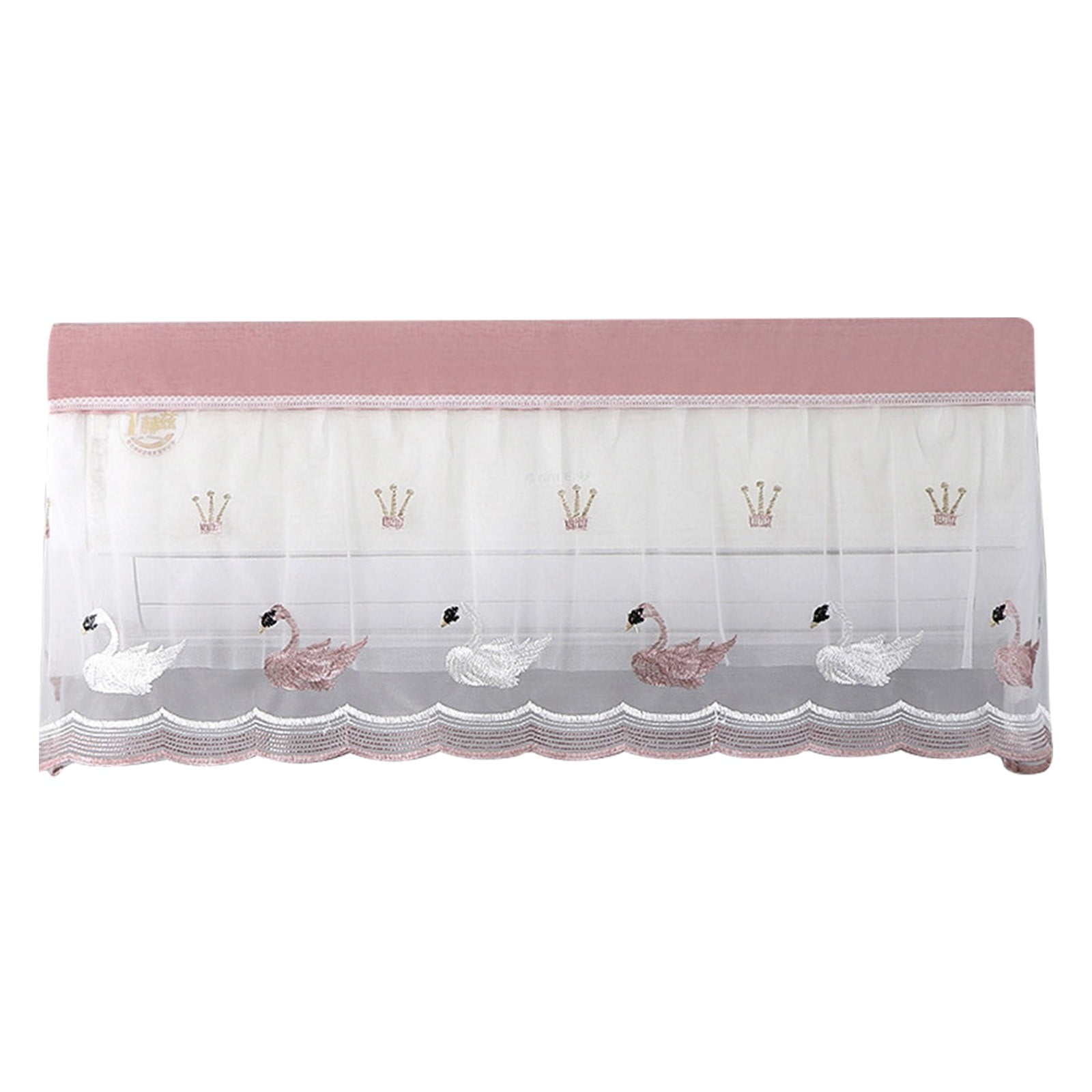 Air Conditioning Wind Curtain Universal Wall-Mounted Lace Semi Curtain ...