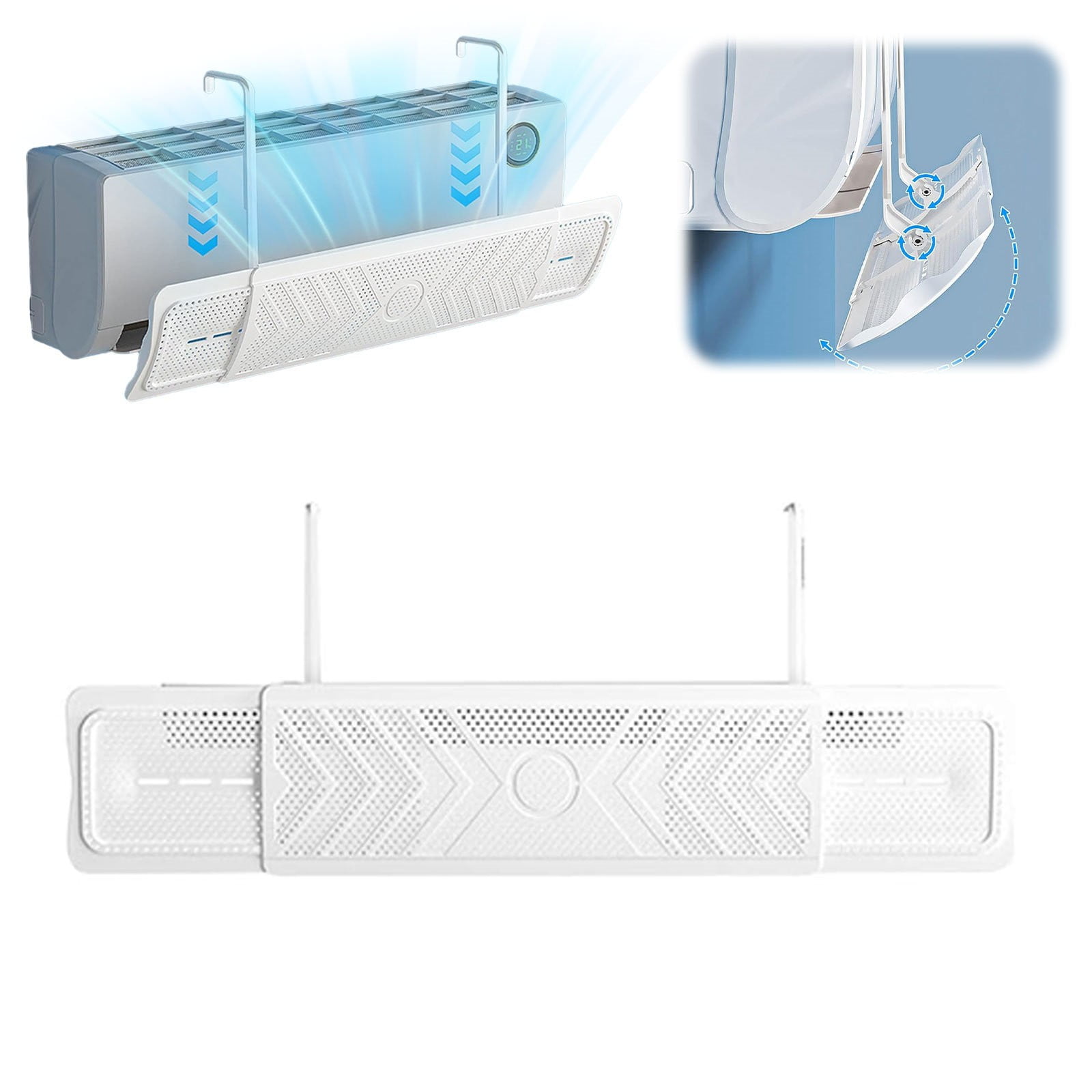 Air Conditioning Windshield Traceless Paste Conditioner Deflector Wall ...