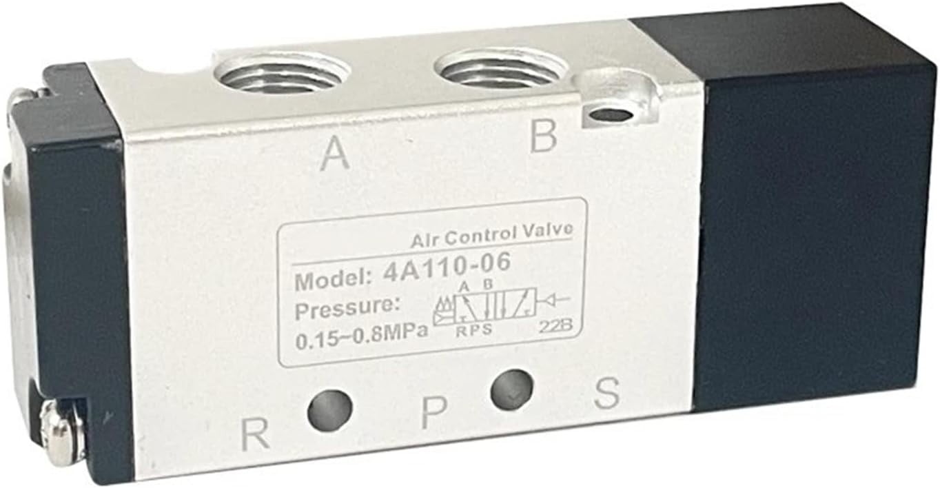 Air Control Valve 2 Way 5 Position Pneumatic Reversing Control Valve 4A220-08/210-06/320-10 ...