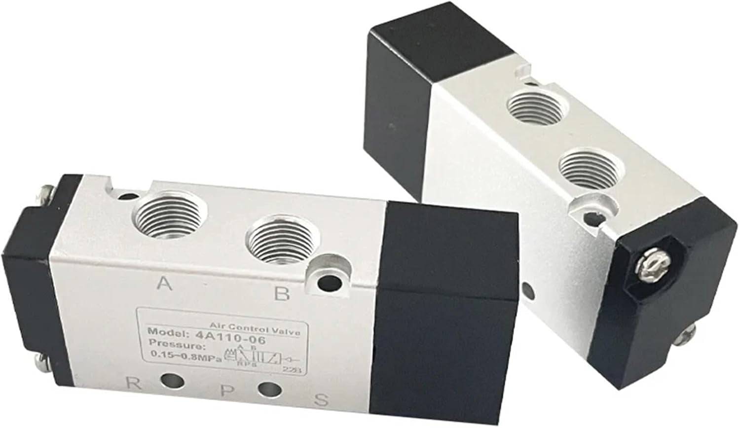 Air Control Valve 2 Way 5 Position Pneumatic Reversing Control Valve 4A220-08/210-06/320-10 ...