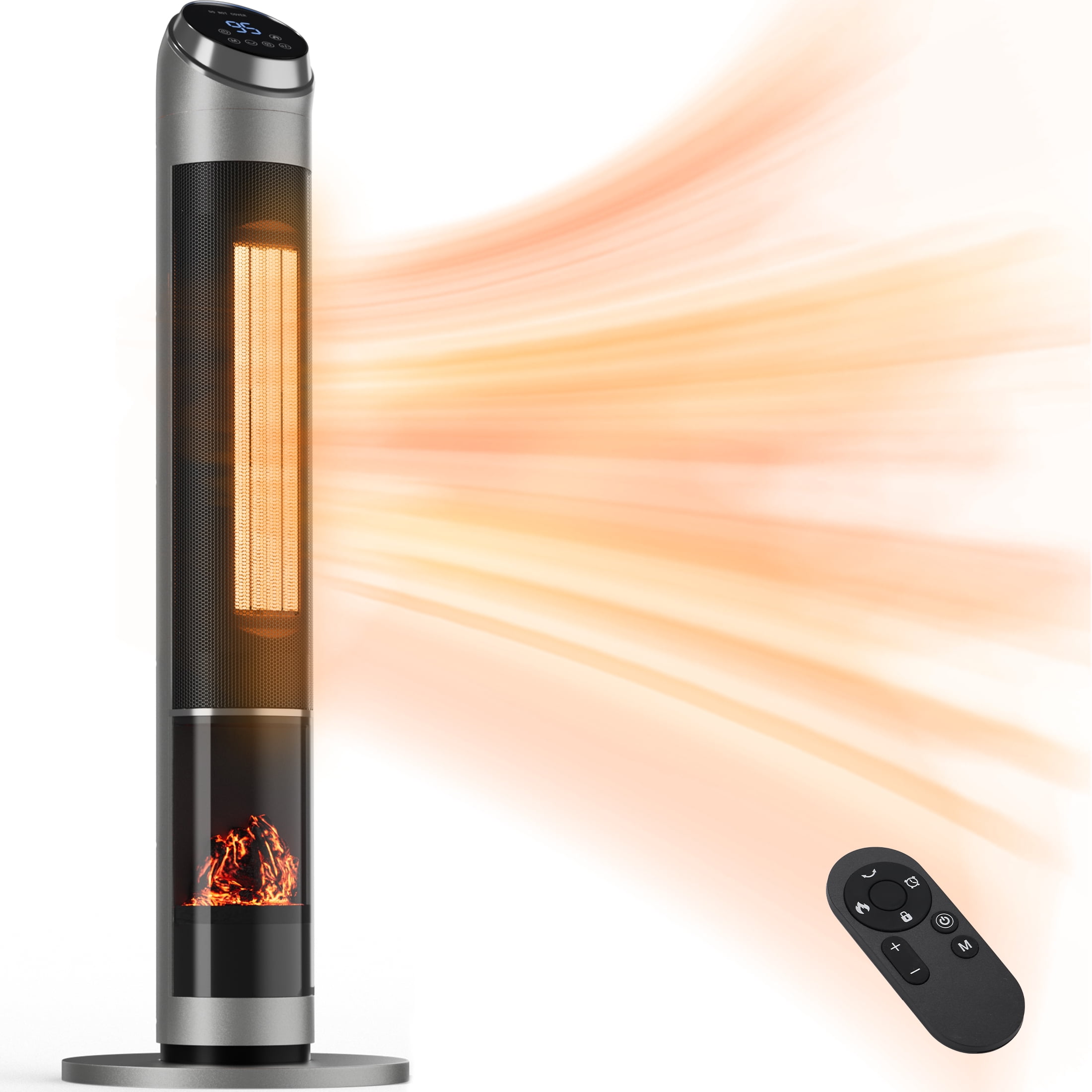 Air Convection Heater,1500W Portable Electric Heaters for Indoor Use ...