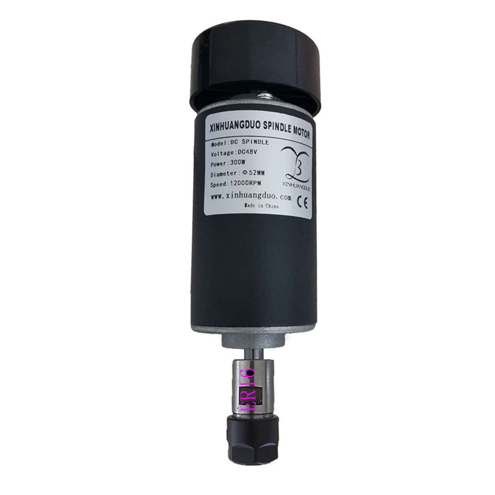 Air Cooled 0.3kw CNC Spindle Motor Kit ER16 Chuck 300W Spindle Motor ...