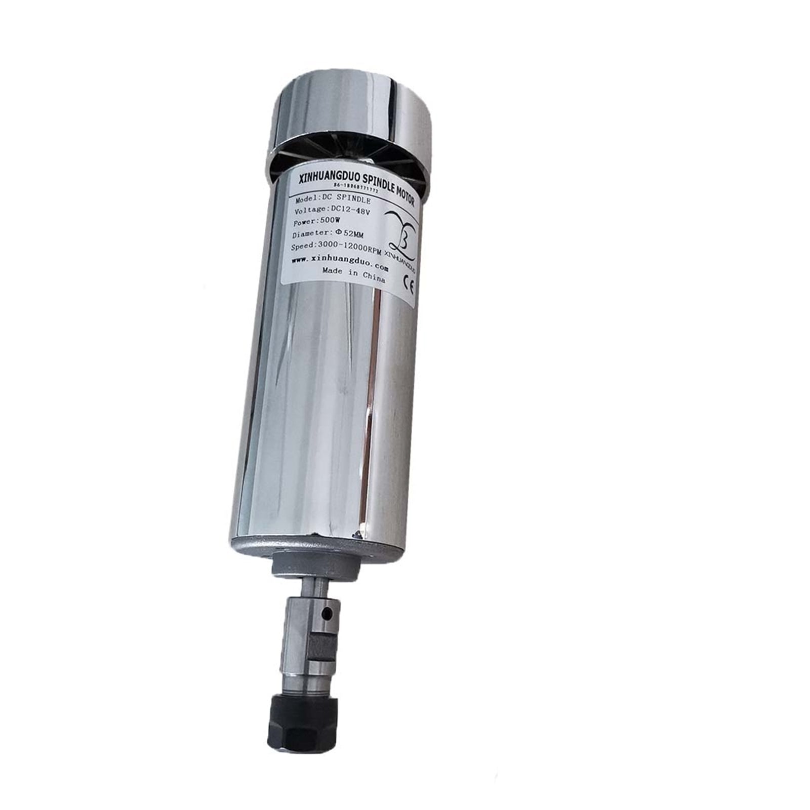 Air Cooled 0.5kw CNC SpindleMotor Kit ER11 Chuck 500W Spindle Motor ...