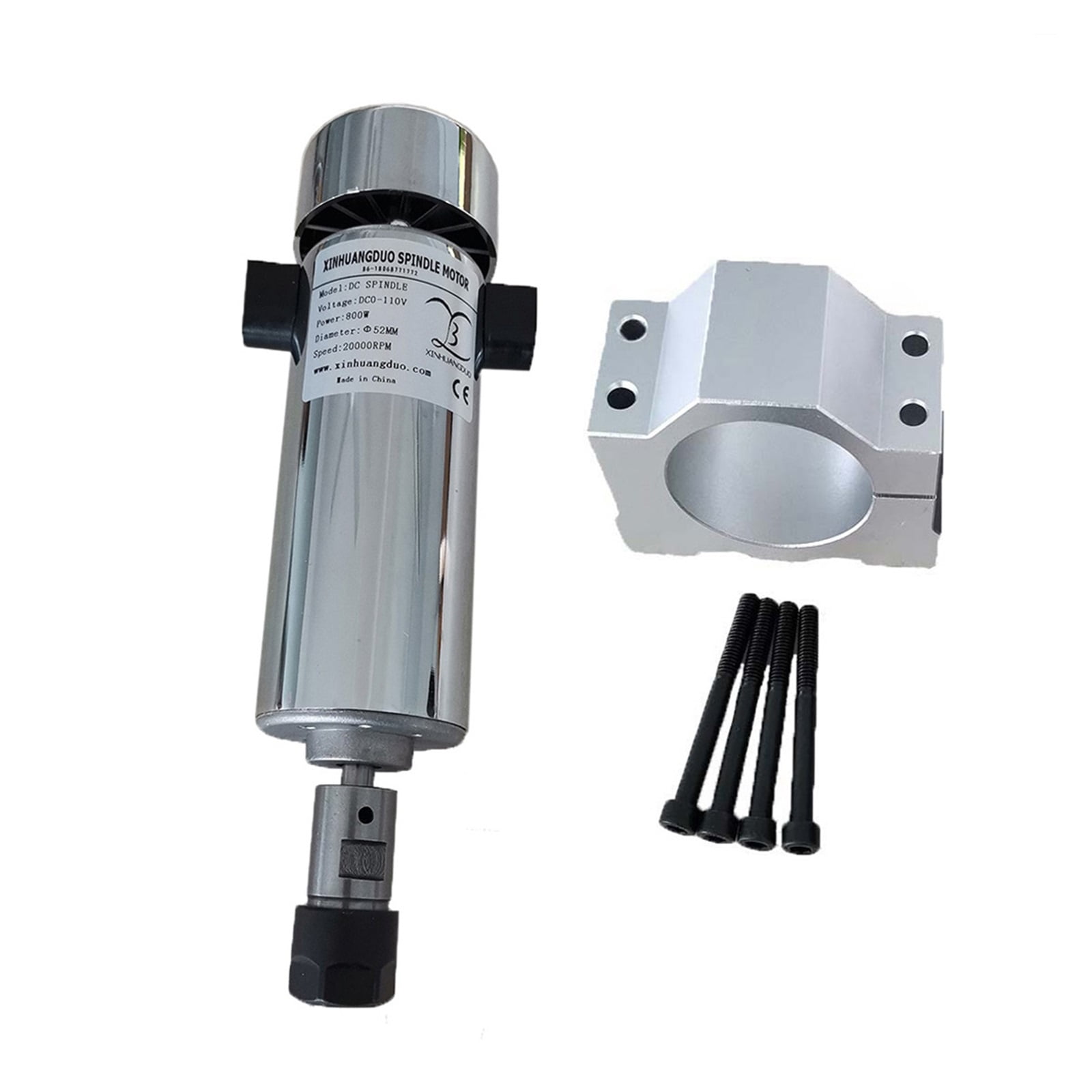Air Cooled 0.8kw 20000RPM CNC SpindleMotor Kit ER16/ Chuck 800W Spindle ...