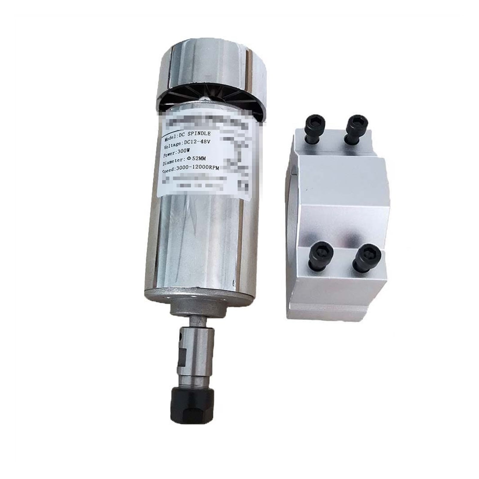 Air Cooled 300W DC Spindle Motor 0.3KW 12-48V DC engraving ...