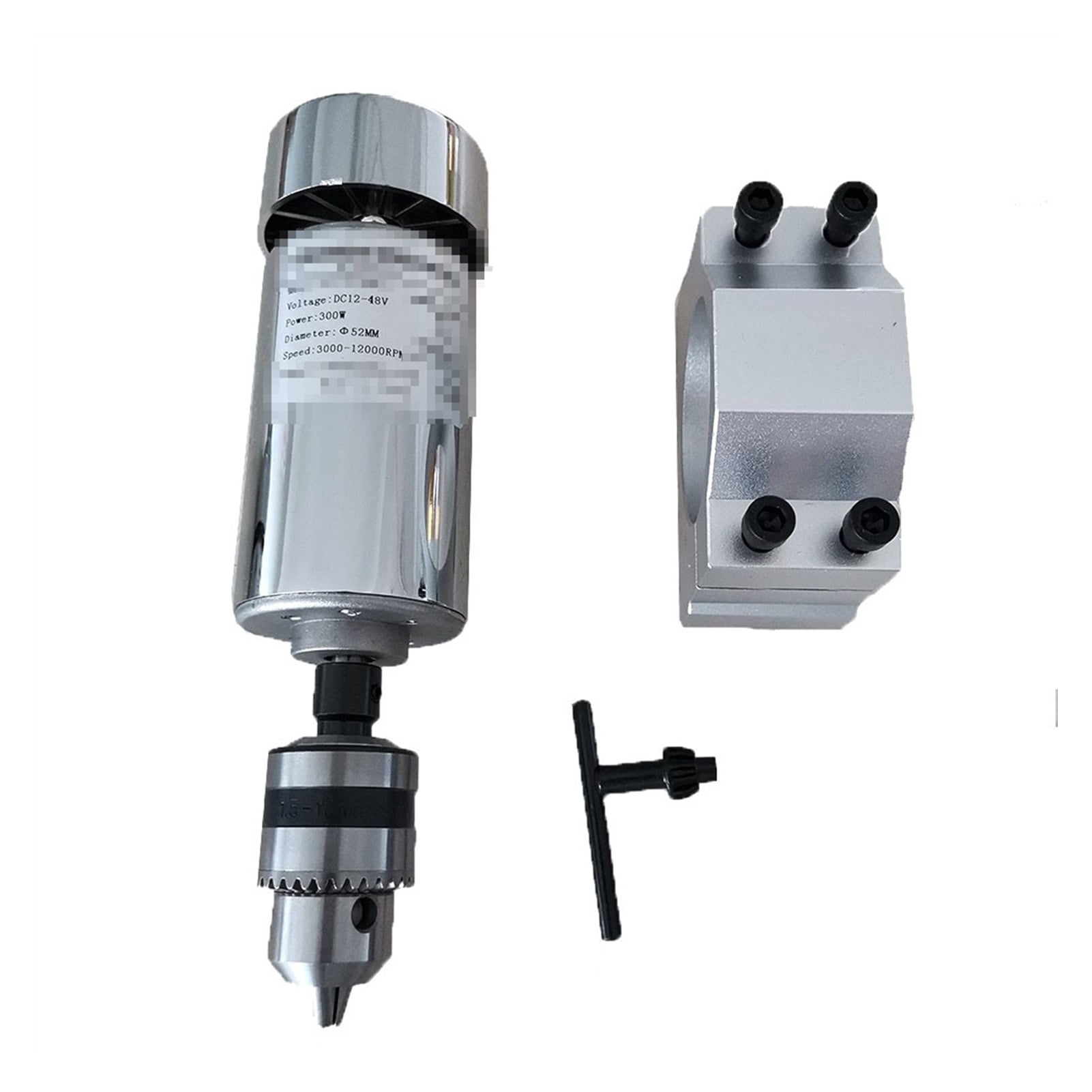 Air Cooled 300W DC Spindle Motor 0.3KW 12-48V DC engraving ...