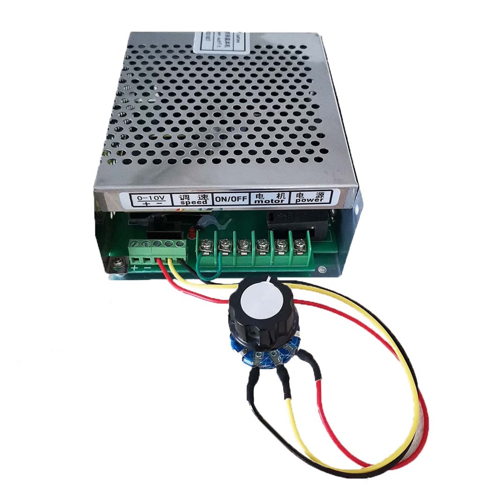 Air Cooled DC 48V 0.5kw CNC SpindleMotor Kit ER16 Chuck 500W Spindle ...