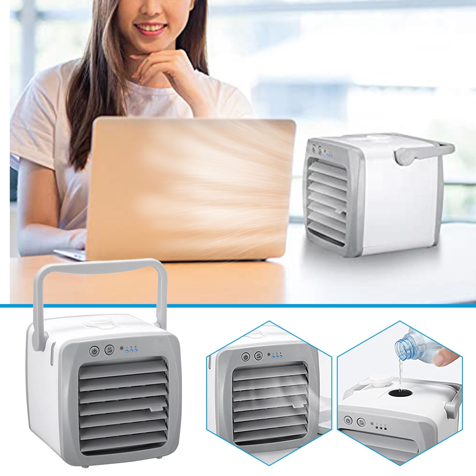 Air Cooler Clearance! Fengga Portable Air Cooler Portable Air Cooler ...