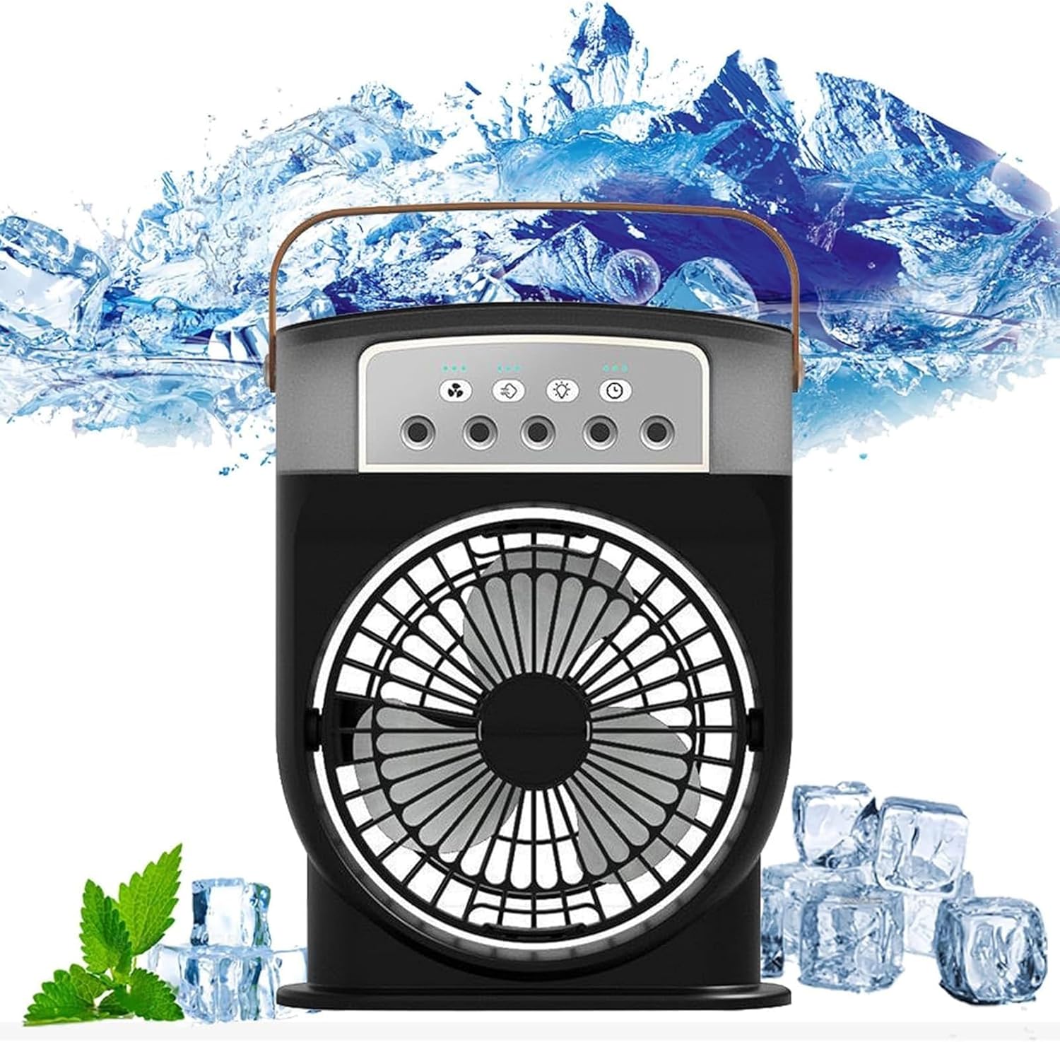 Air Cooler,Ice Fan,Air Conditioner, Portable Cooling Fan With Water ...