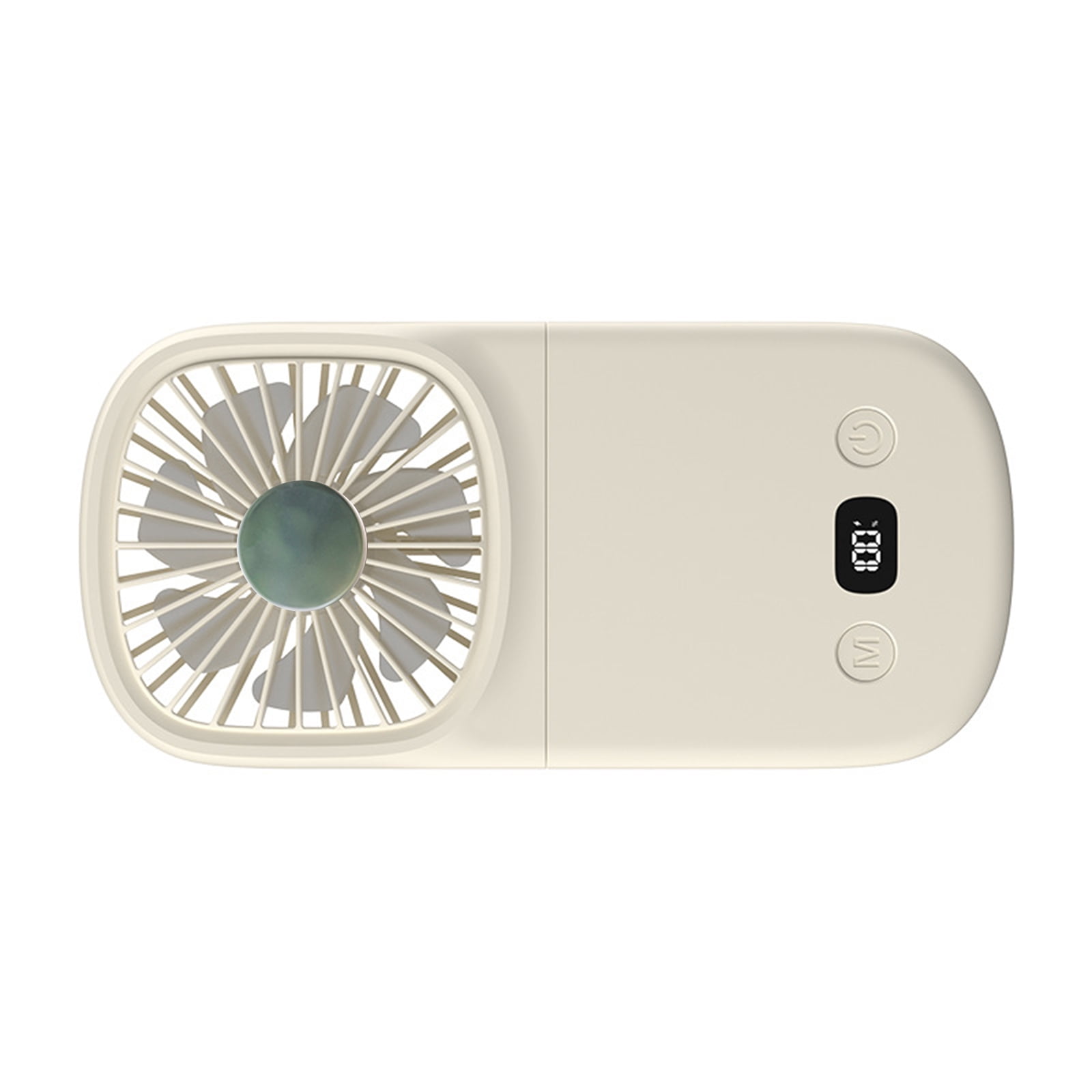 Air Cooling Fan Travel Fan Small Desk Fan Handheld Fan 1200mAh Quiet ...