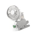 Air Cooling Fan Travel Fan Small Desk Fan USB Fan Clip On Fan Travel ...