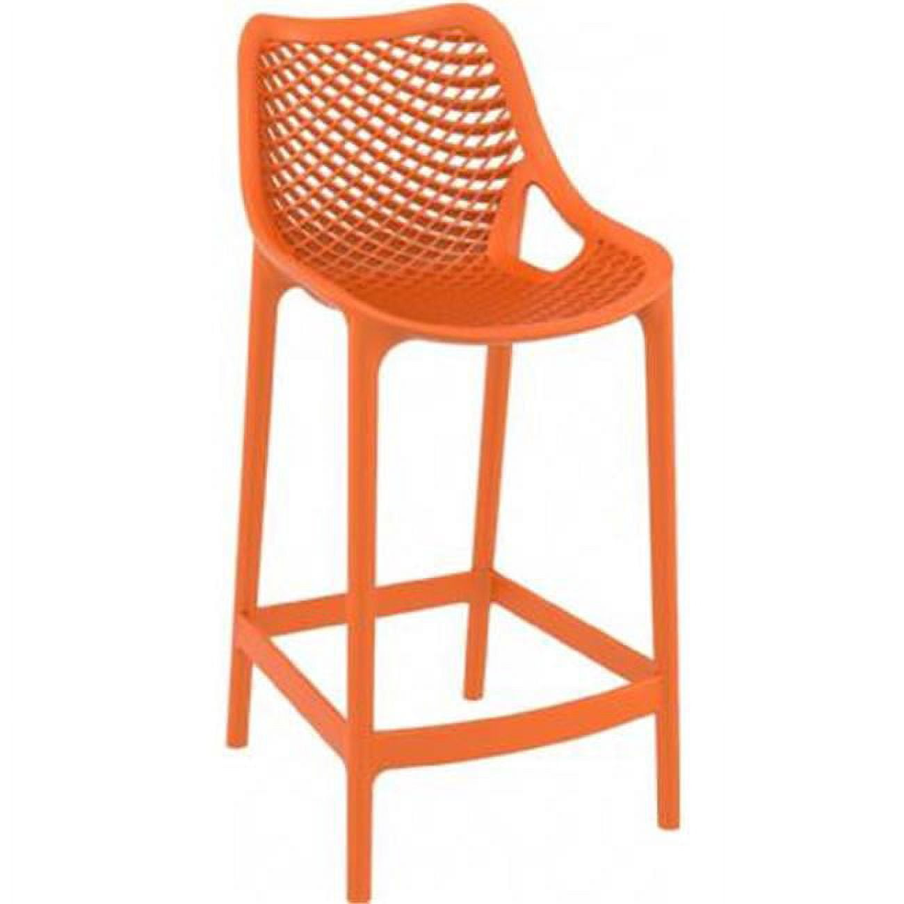 Air Counter Stool Orange - set of 2 - Walmart.com