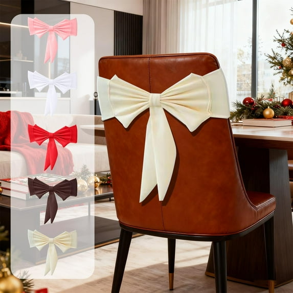 Air-Cushioned Bow Chair Ribbon | Extra-Thick Decorative Polyester Band ...