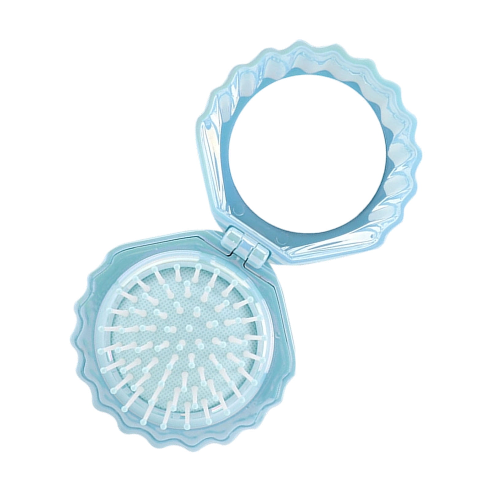 Air Cushioned Comb Folding Hair Brush Compactly ABS Plastic Comb For ...