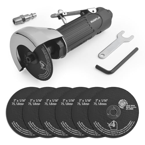 Air Cut Off Tool,Pneumatic Cut Off Tool with 6Pcs 3-inch Die Grinder ...