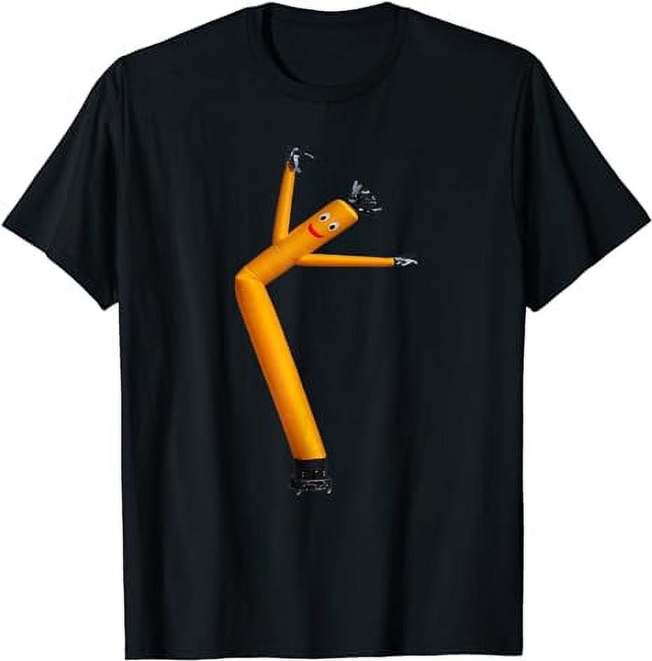 Air Dancer Fun Dancing Gift Wacky Inflatable Waving Tube Man T-Shirt ...